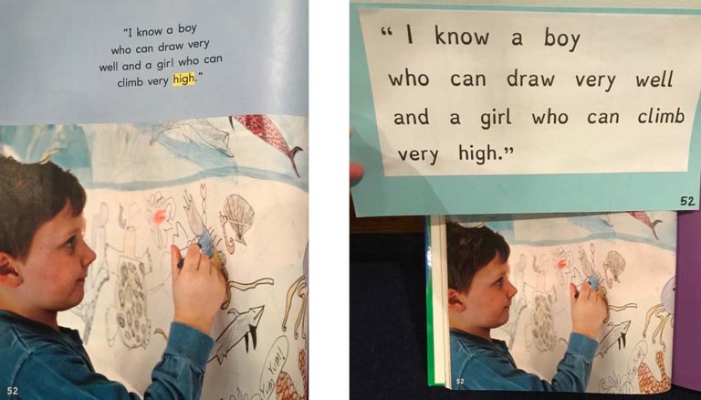 CVI literacy, adapting books and text – Start Seeing CVI